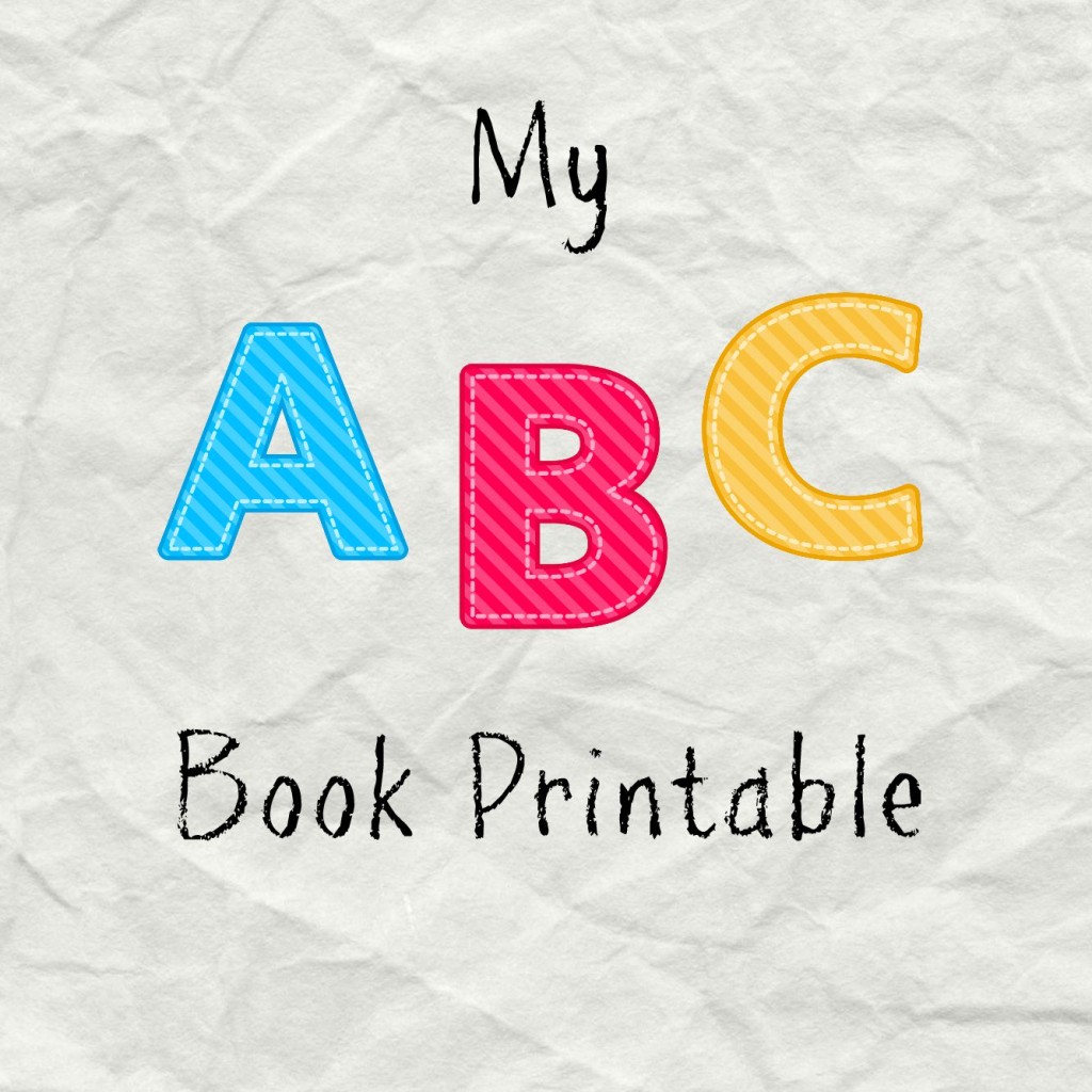 ABC Book Printable | As They Grow Up