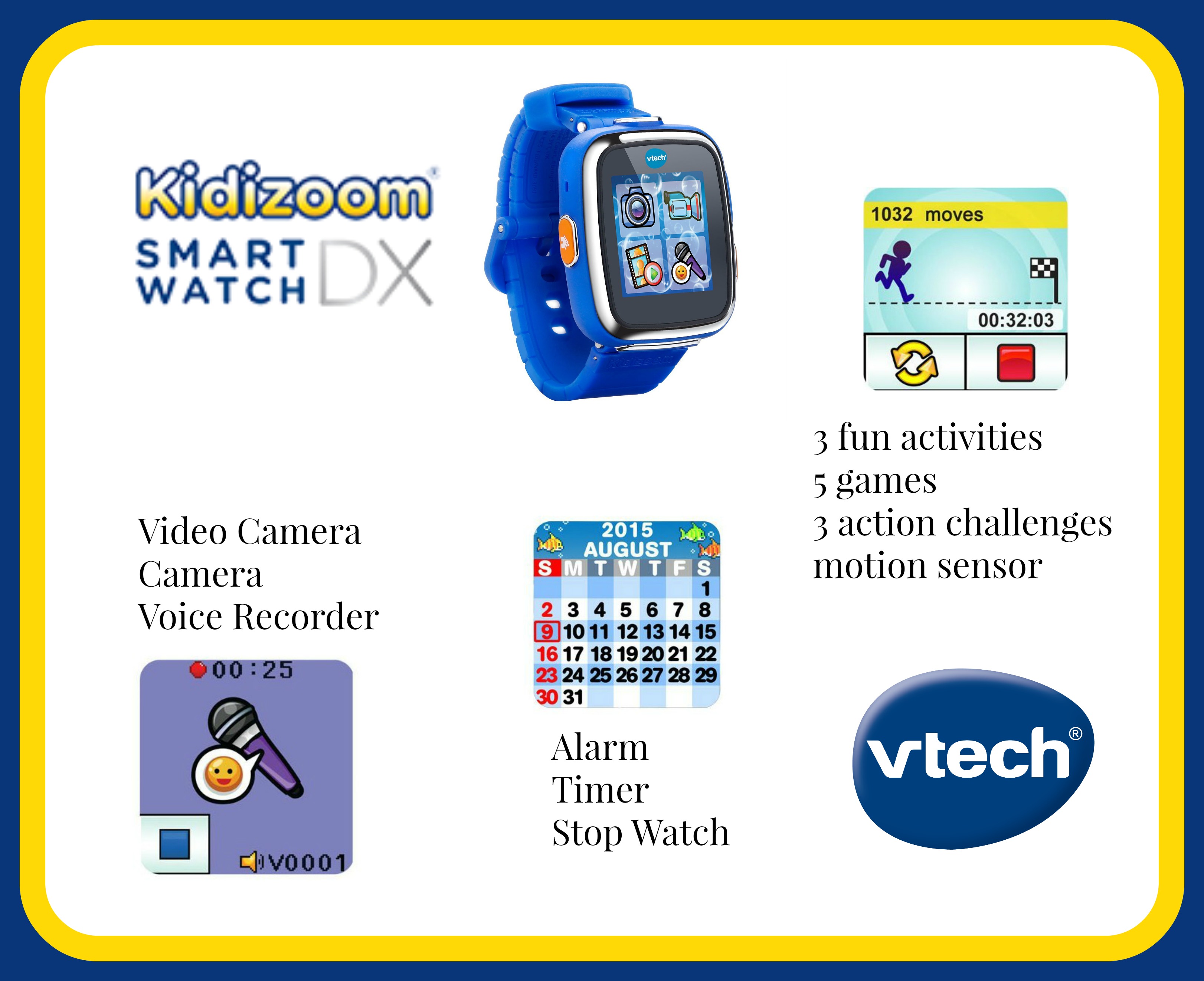 VTech: New Kidizoom Smartwatch DX