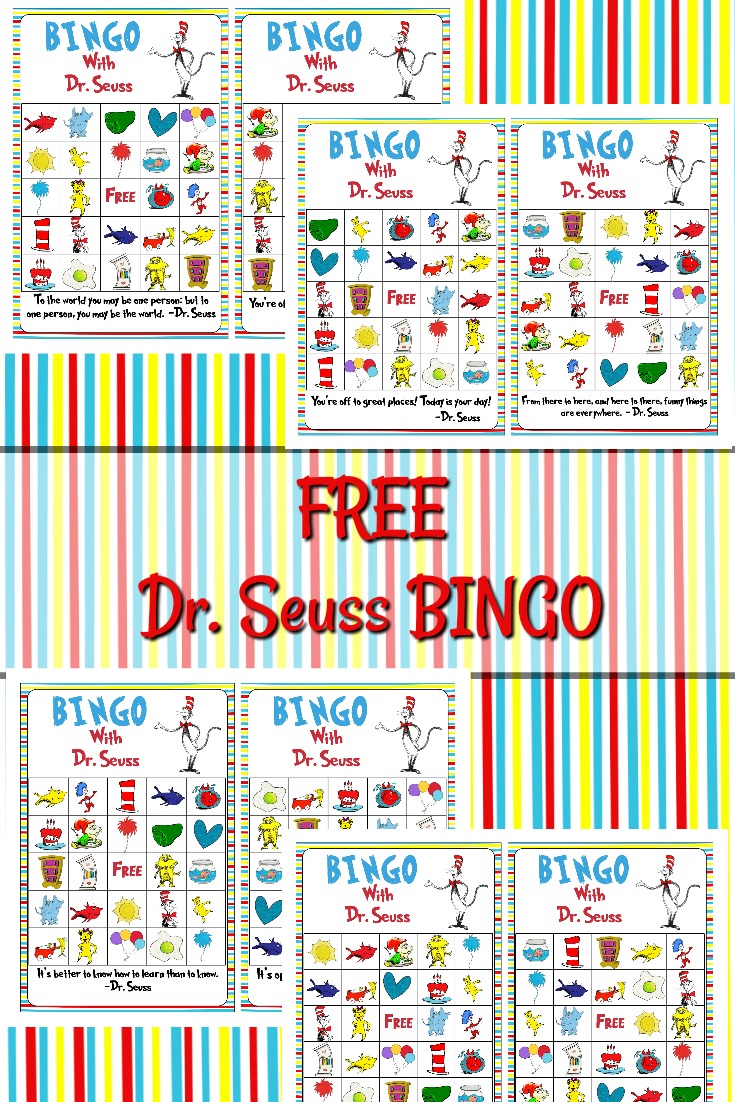 Free Dr. Seuss BINGO Printable