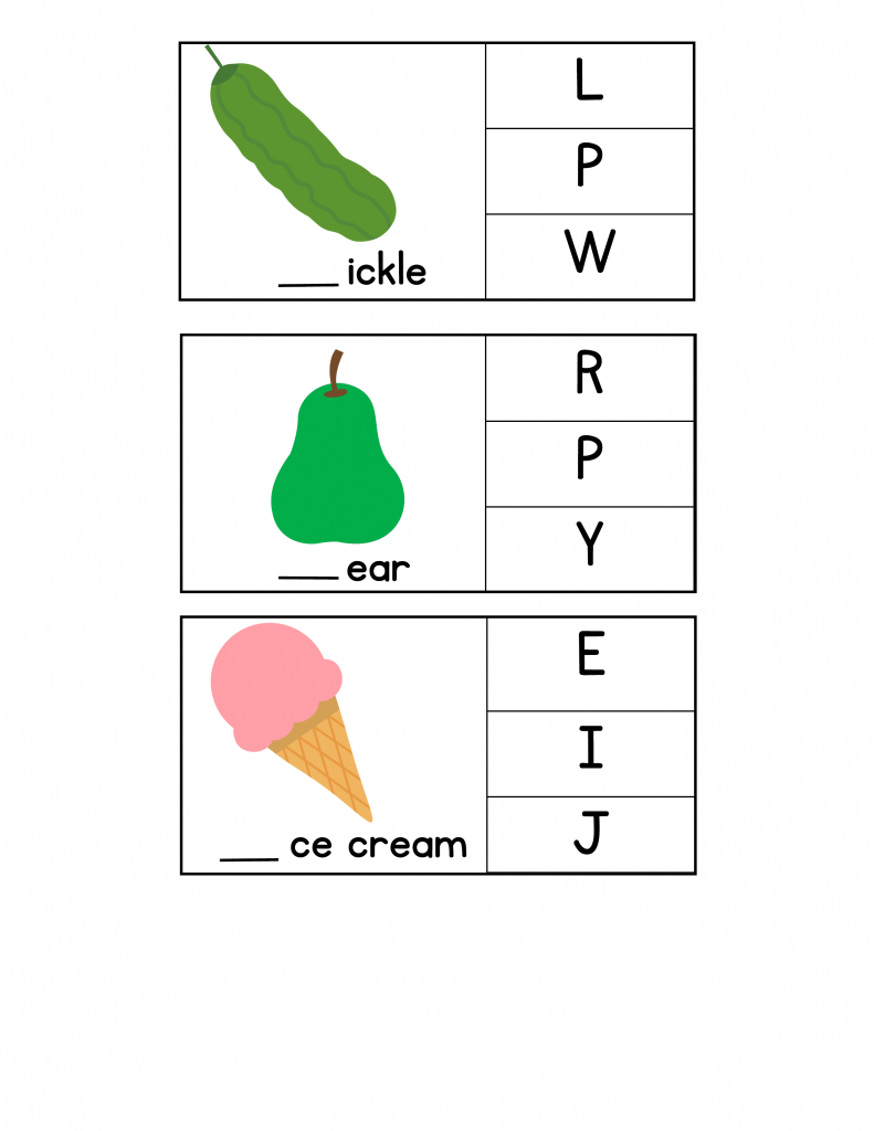 The Very Hungry Caterpillar Beginning Sound Cards