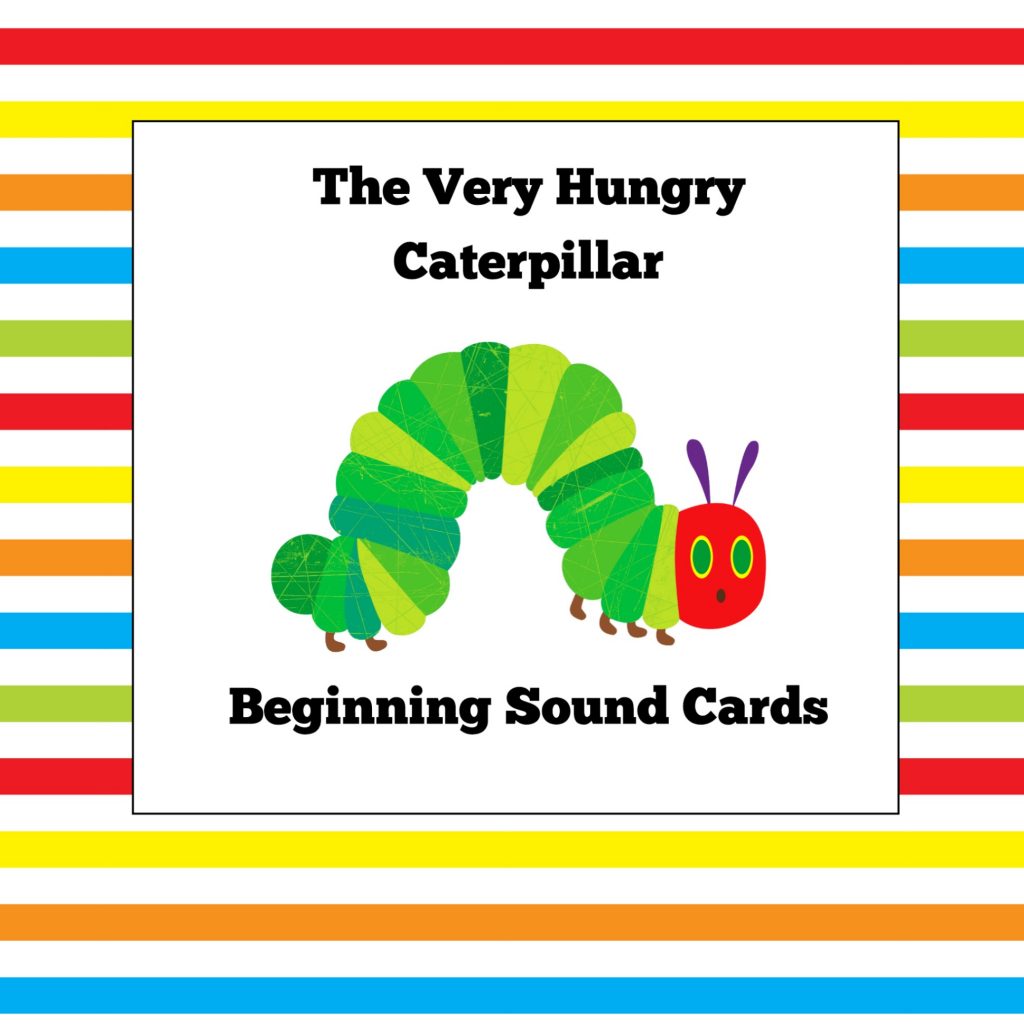 The Very Hungry Caterpillar Beginning Sound Cards